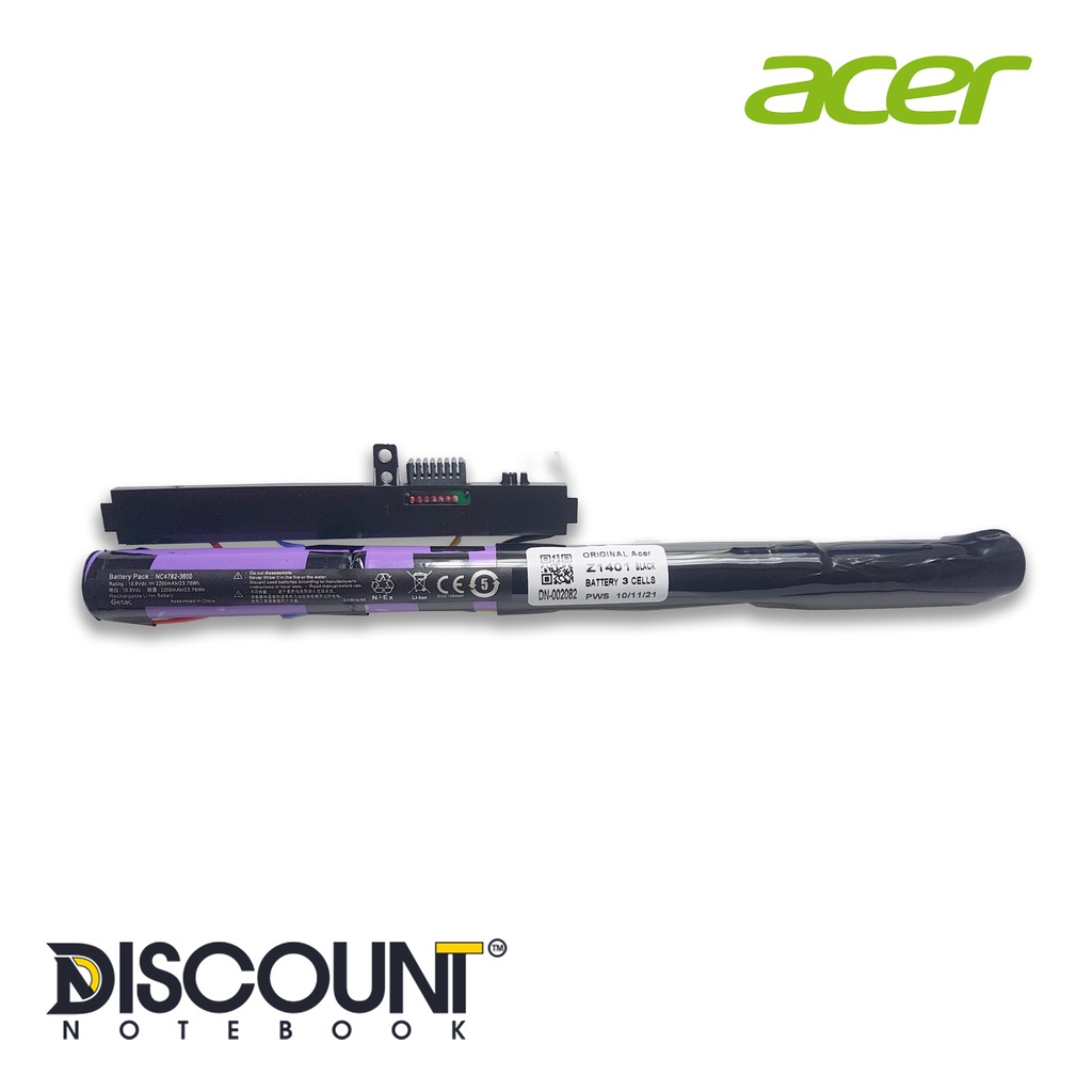 Jual Original Battery Baterai Laptop Acer Aspire One 14 Z1401 Z1410 (3 ...