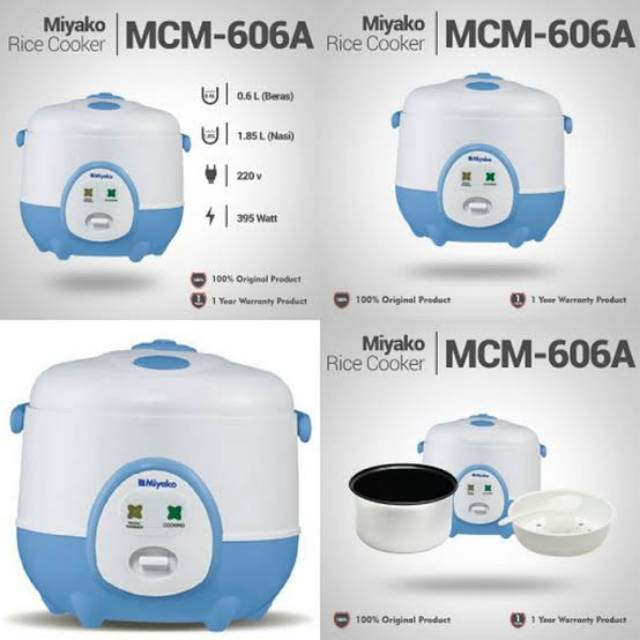 Jual RICE COOKER MIYAKO MCM-606 A | Shopee Indonesia