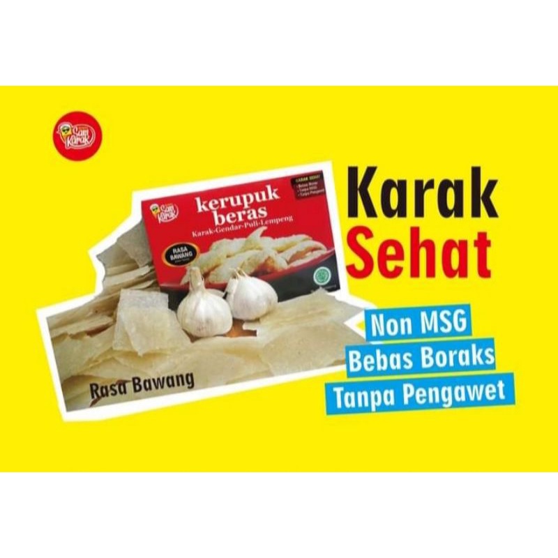 Jual SARI KARAK [200gr] | KERUPUK GENDAR | KARAK SOLO | KARAK MENTAH ...