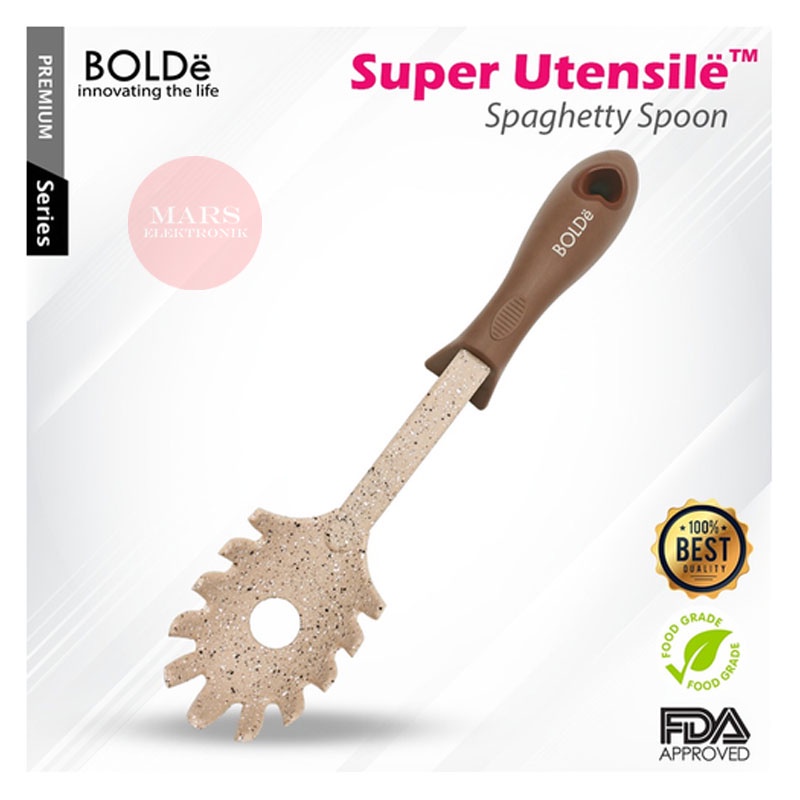 Jual BOLDE SUPER UTENSILE TURNER - SPATULA BOLDE SLOTTED TURNER - BEIGE ...