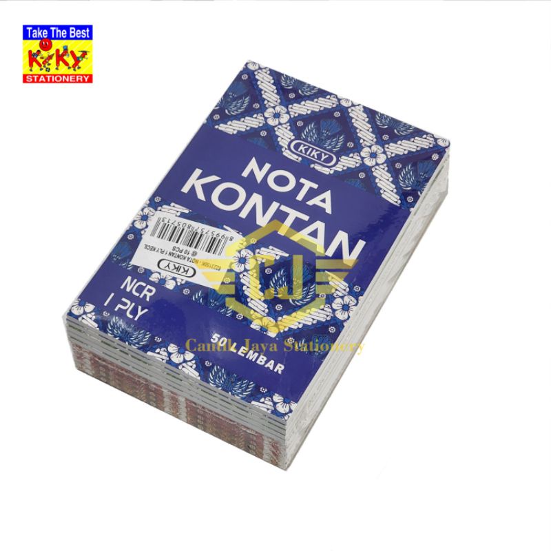 Jual 1 PAK / 10 Buku Nota KIKY K1 1ply kecil | Shopee Indonesia