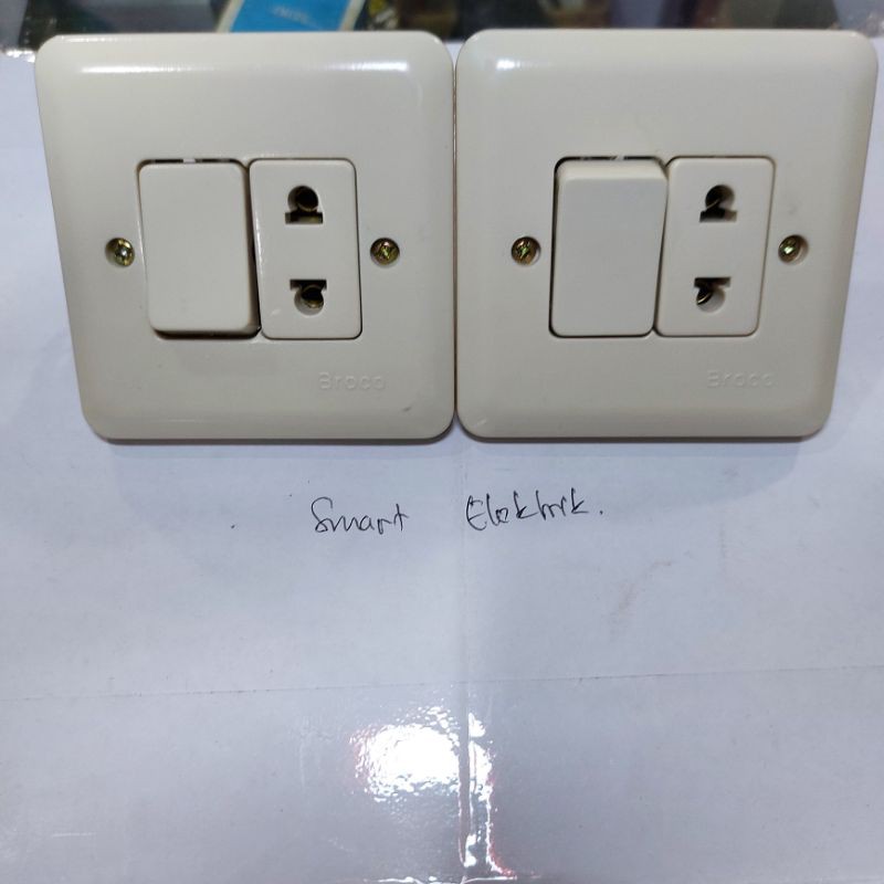 Jual Engkel Stop Broco New Gee (NG)/ Colokan + Saklar Broco ASLI BROCO ...