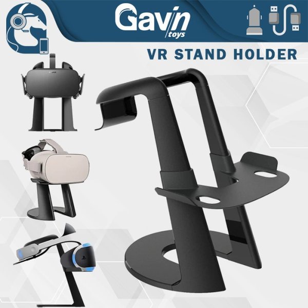 Jual VR Stand Virtual Reality Headset Holder - Tempat Headset Joystick ...
