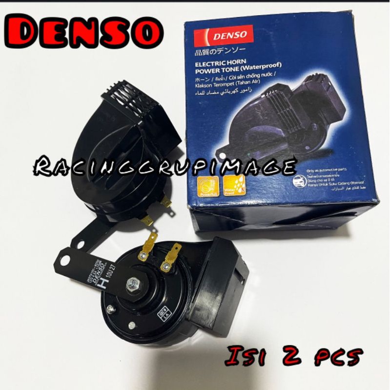 Jual Klakson keong Denso/klakson Denso waterproof/klakson mobil/motor ...