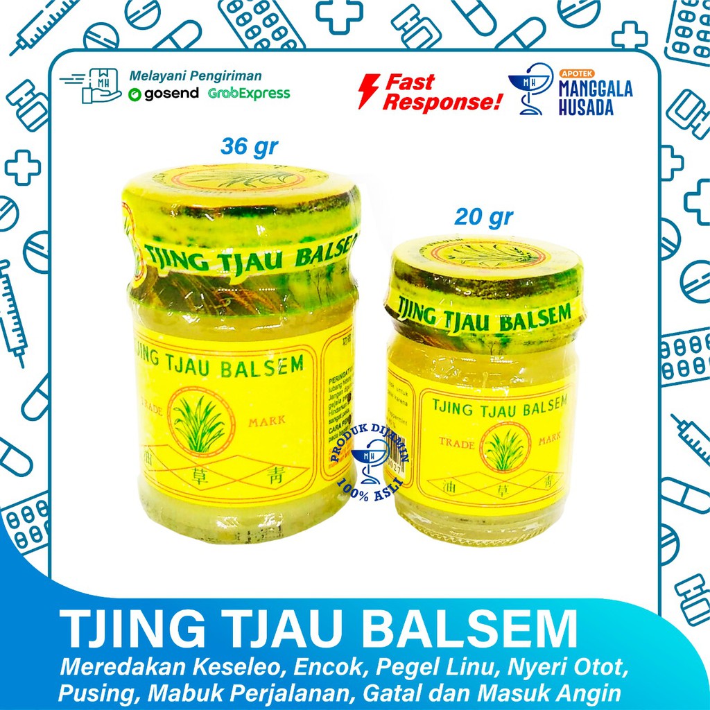 Jual TJING TJAU BALSEM 20 GR / 36 GR | Shopee Indonesia