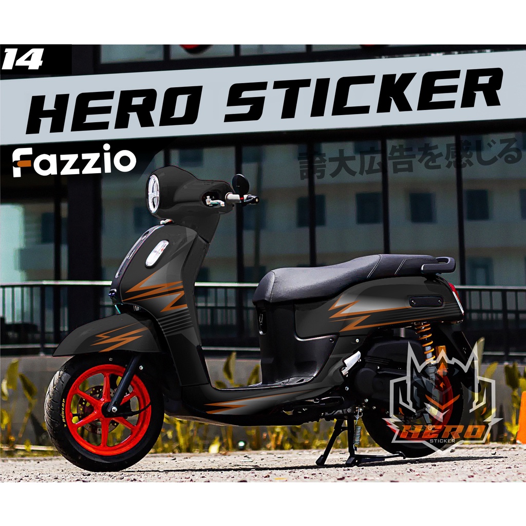 Jual Decal YAMAHA Fazzio NEW Fullbody - Stiker Decal Fazzio SIMPLE 14 ...