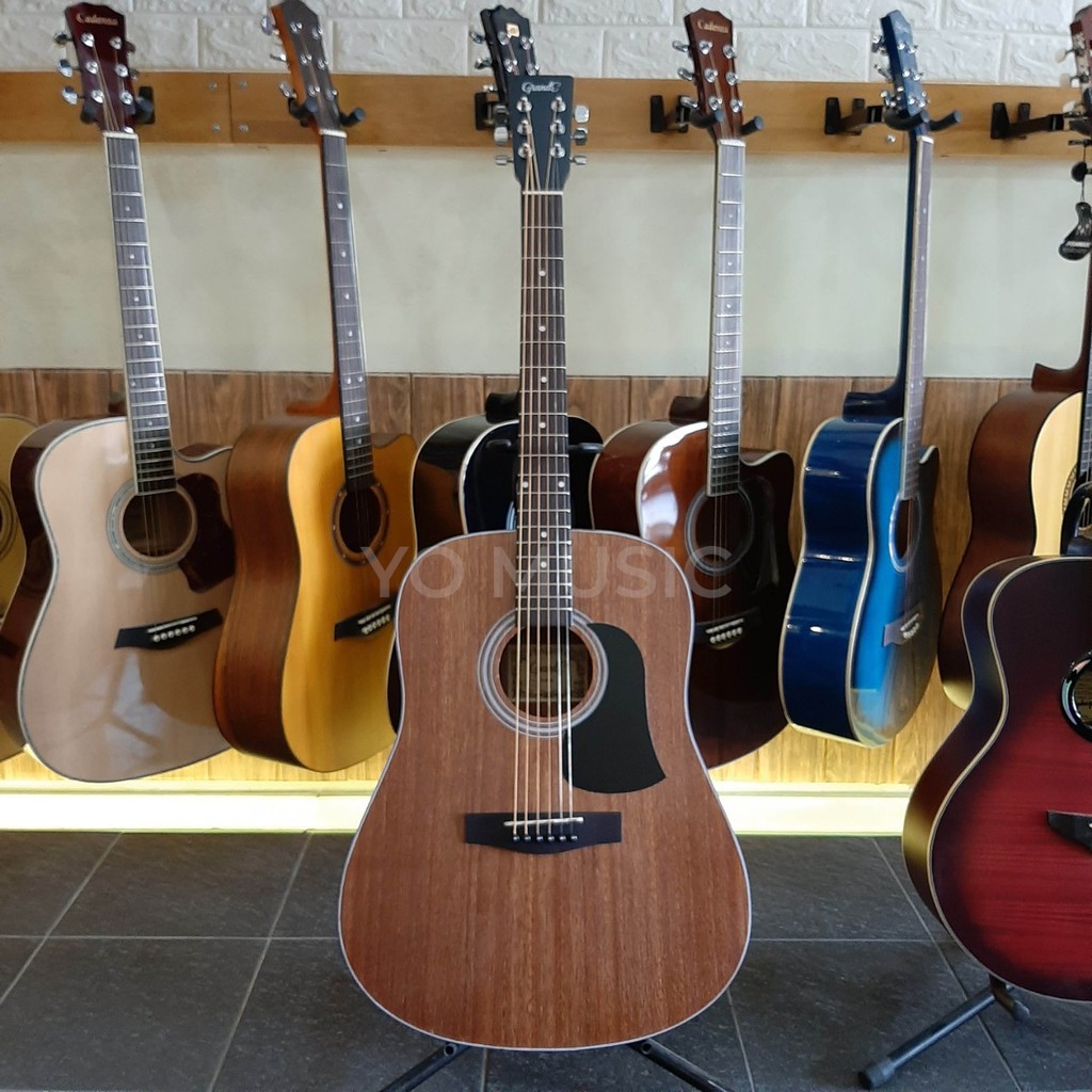 Jual Guitar Acoustic Grande D100 NS Original Dreadnought Body Brown ...