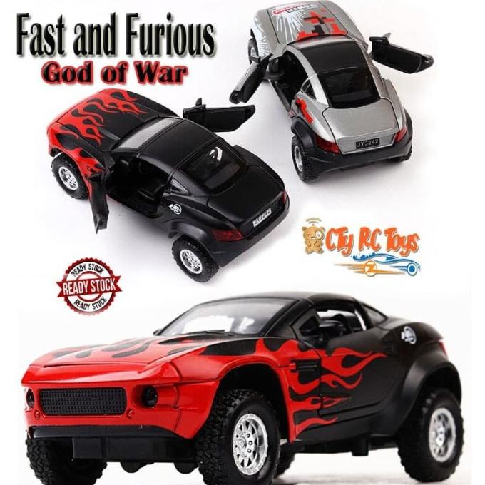 Jual Miniatur Mobil Fast and Furious Rally Fighter Diecast Replica ...