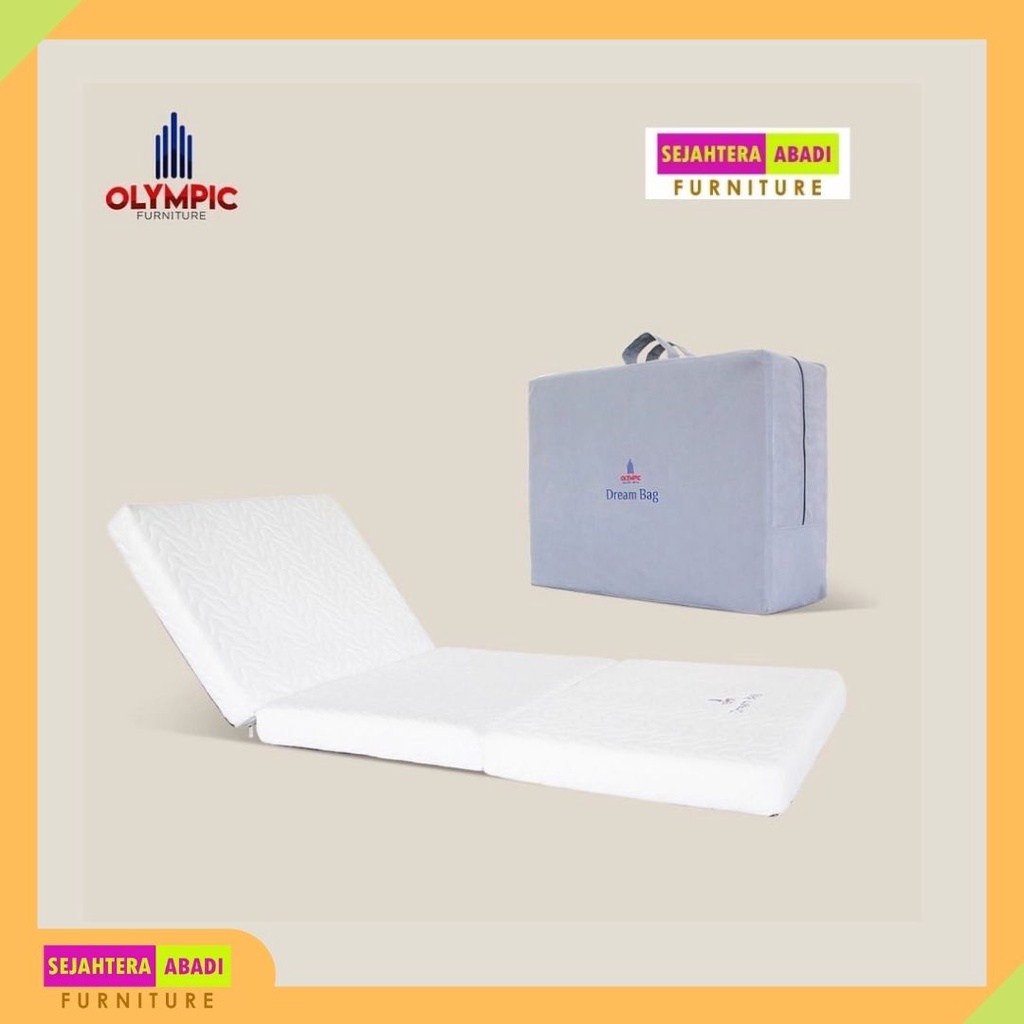 Jual kasur busa, kasur lipat, travel bed, matras dream bag olympic ...