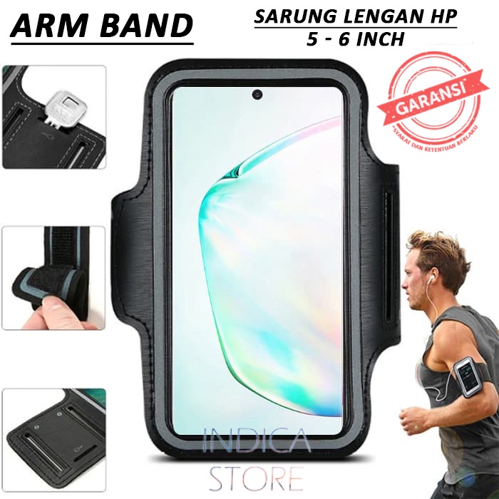 Jual ARM BAND - SARUNG LENGAN HP - 5 - 6 INCH | Shopee Indonesia
