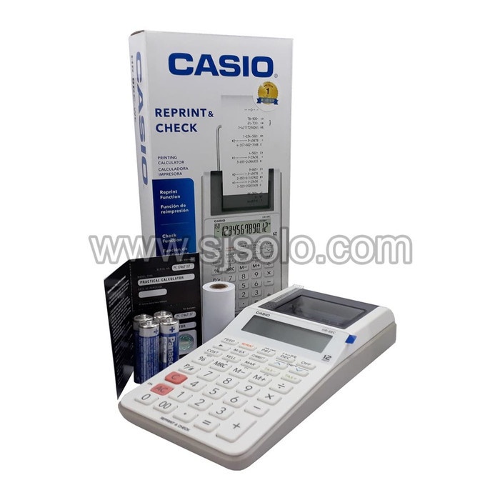 Jual Kalkulator Casio Portable Printing Calculator HR-8RC HR-8 RC ...