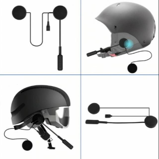 Jual Headset Bluetooth Helm Cocok banget buat touring motor | Shopee ...