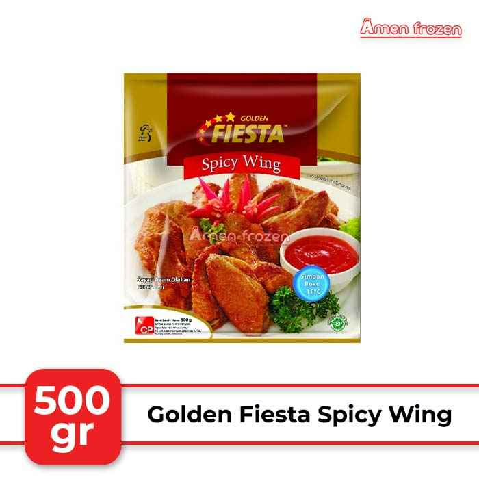 Jual GOLDEN FIESTA SPICY WING 500gr | Shopee Indonesia