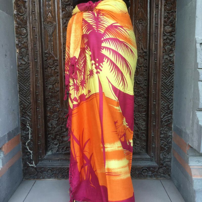 Jual KAIN PANTAI BALI || KAIN PANTAI RUMBAI BERBAGAI MOTIF PEMANDANGAN ...