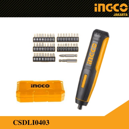 Jual Obeng Listrik Mini (4V 4Nm/5Nm) / Cordless Screwdriver INGCO ...