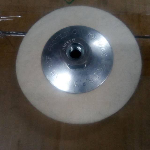 Jual mata gerinda poles mata gerinda buffing wool pad wolpad | Shopee ...