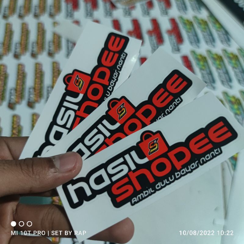 Jual stiker hasil shopee | Shopee Indonesia