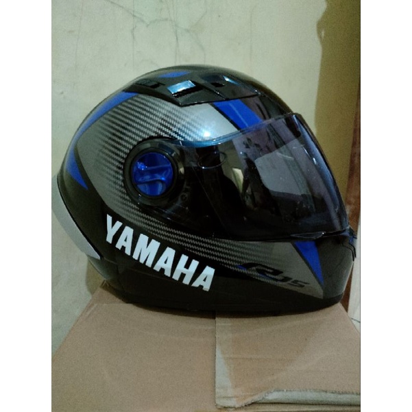 Jual HELM YAMAHA FULLFACE R15 V4 NEW | Shopee Indonesia