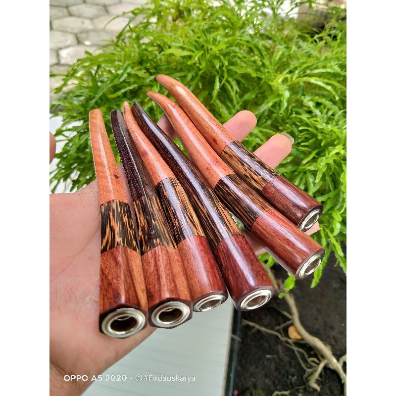 Jual Pipa Rokok Kombinasi 3 Macam Kayu Bertuah | Shopee Indonesia