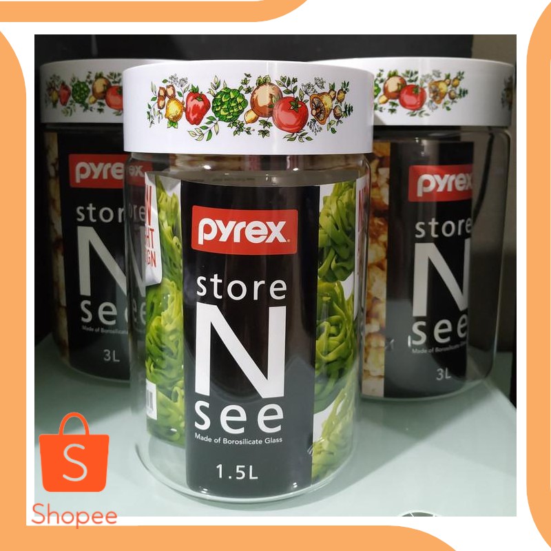 Jual Jual onderdil Hot Price Toples Pyrex Store N See 3.0L 2 PCS & 1.5L ...