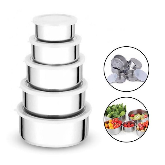 Jual RANTANG SUSUN 5 STAINLESS / PROTECT FRESH BOX FOOD / TEMPAT ...