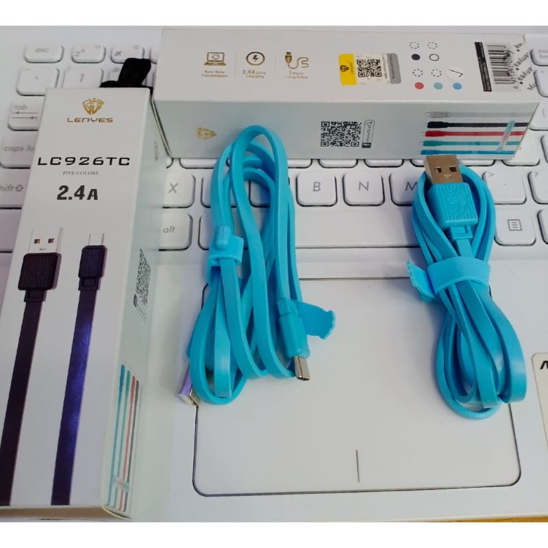 Jual KABEL CAS LENYES KABEL DATA LENYES ORIGINAL | Shopee Indonesia