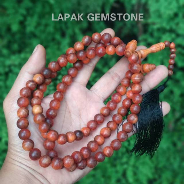 Jual Tasbih Kayu Agathis / Kayu Raja 99 Butir Asli Original | Shopee ...