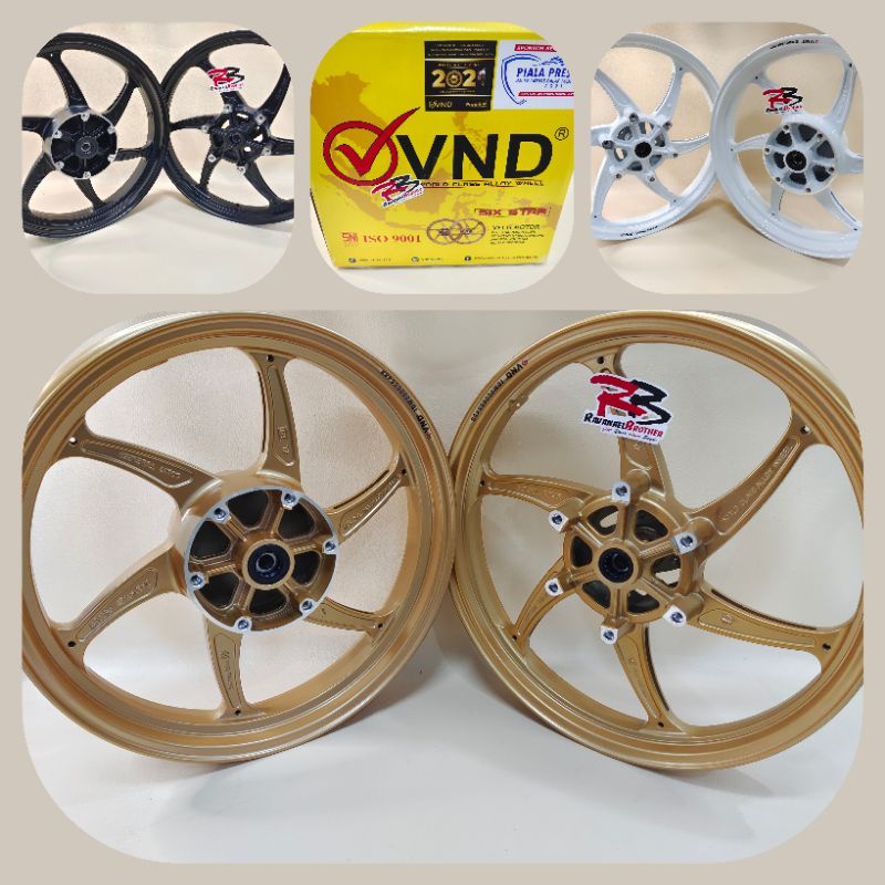 Jual Velg Racing VND Six Star Ninja 150 RR N-150 N150 KRR 215 / 300 ...