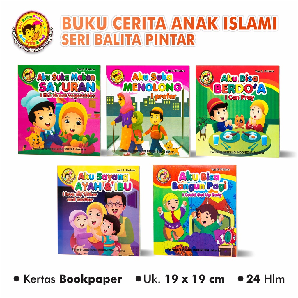 Jual Buku Cerita Anak Bergambar : Aku Bisa Berhitung / Aku Bisa Berdoa ...