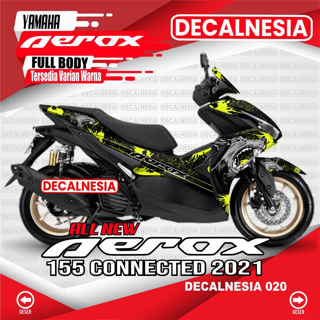 Jual Decal Stiker Aerox 2021 Variasi Fullbody Decal Aerox 2021 Stiker ...