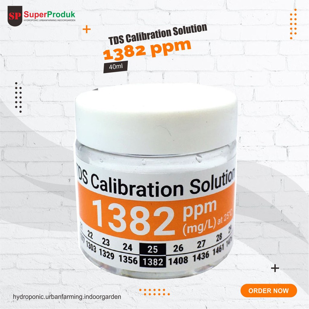 Jual Cairan Kalibrasi TDS Meter- TDS Buffer 1382ppm | Shopee Indonesia