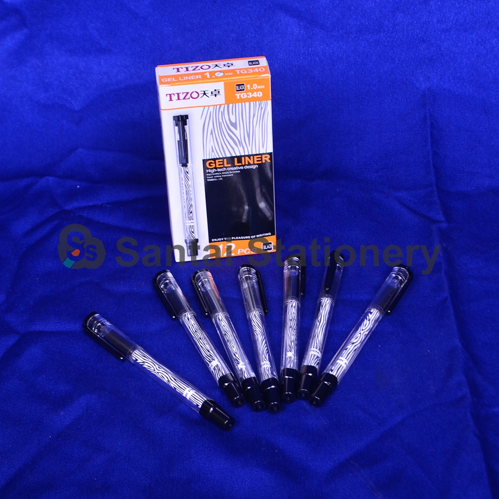 Jual Pulpen Tizo Gel Liner TG340 1.0 mm | Shopee Indonesia