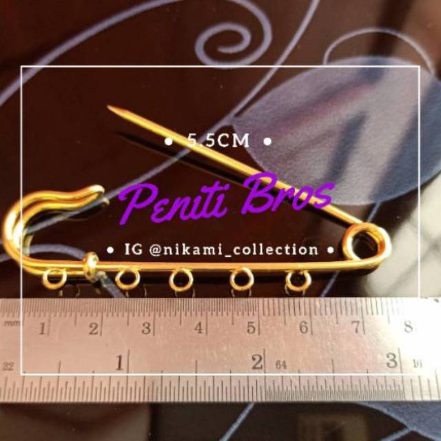 Jual Peniti Bros Safety Pin Besar 7.5cm | Shopee Indonesia