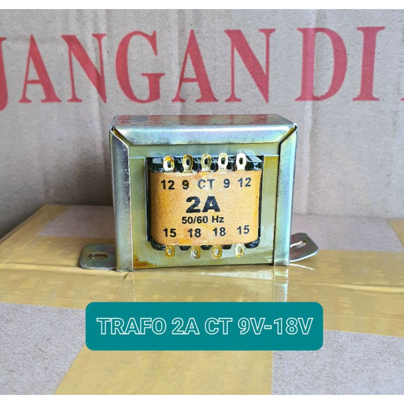 Jual TRAFO 2A CT 9V-18V NAKAMURA / REAL PRO | Shopee Indonesia