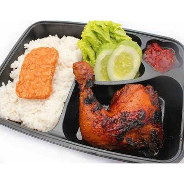 Jual Paket Nasi Bento Ayam Bakar Kecap isi 5 Halal | Shopee Indonesia