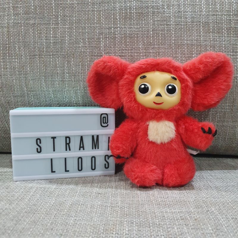 Jual RED RUSSIAN DOLL CHEBURASHKA PLUSH | Shopee Indonesia