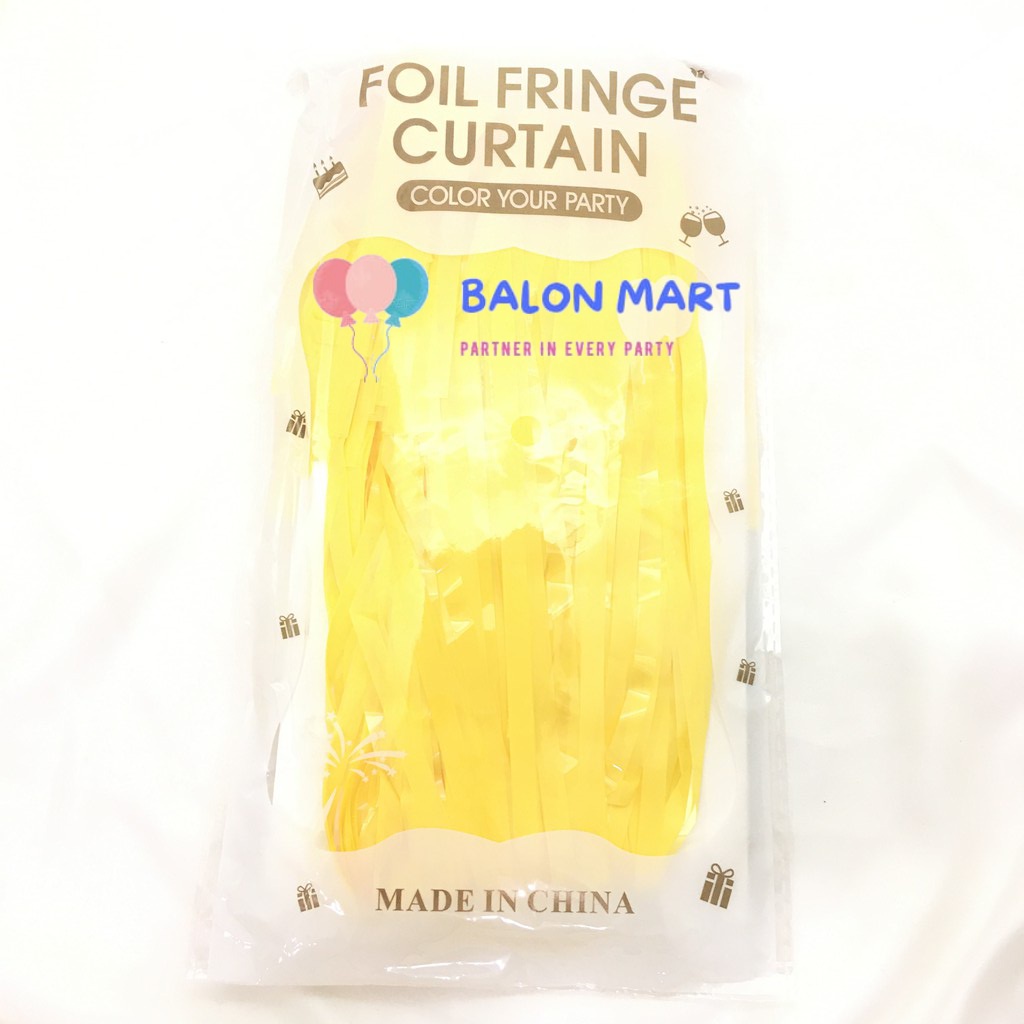 Jual Tirai Foil PASTEL / Foil Curtain MACARON (Satuan) | Shopee Indonesia