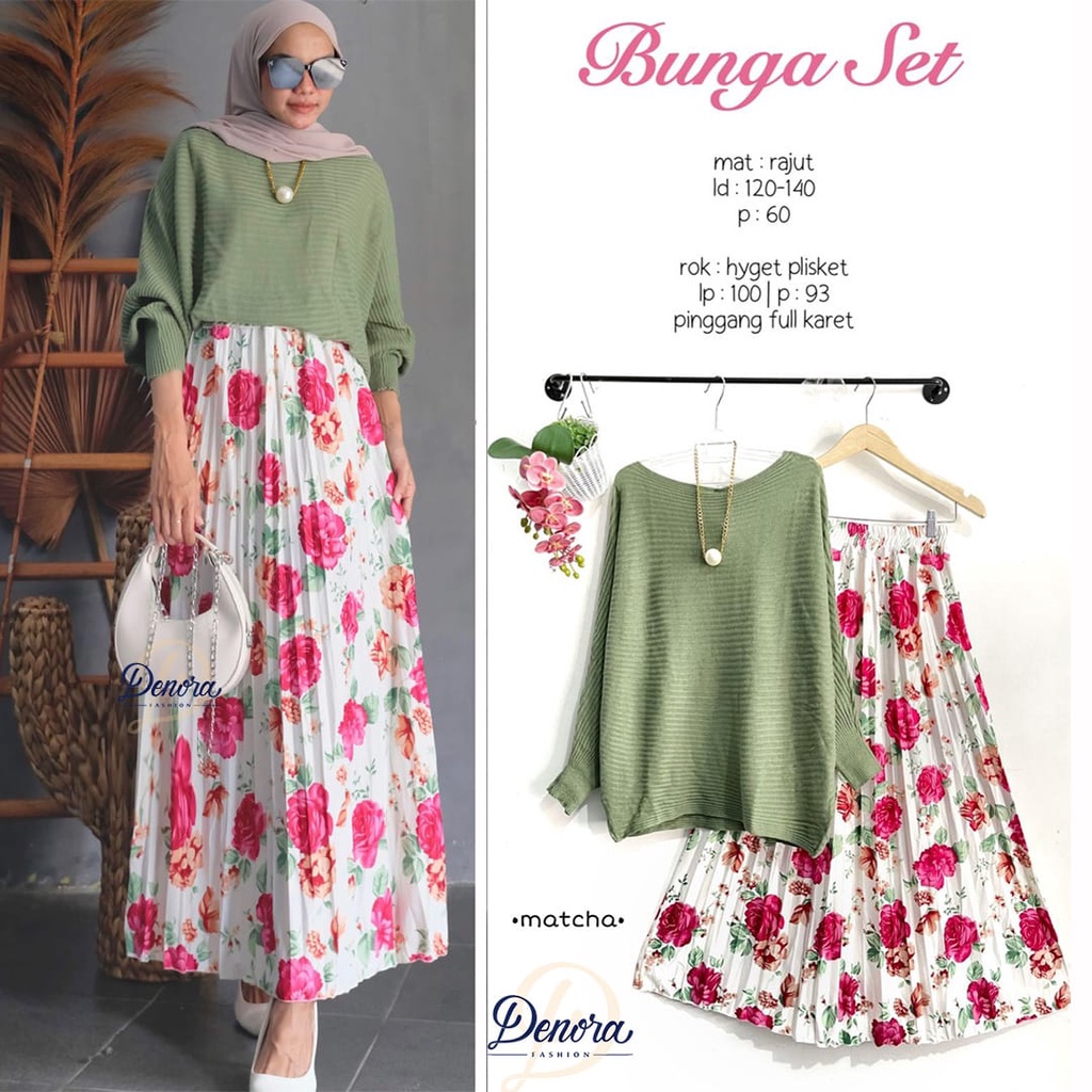 Jual BUNGA SET ORIGINAL DENORA | Shopee Indonesia