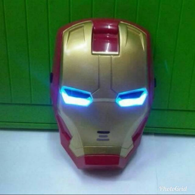 Jual TOPENG IRONMAN ANAK - COSPLAY AVENGERS IRON MAN - MAINAN EDUKATIF ...