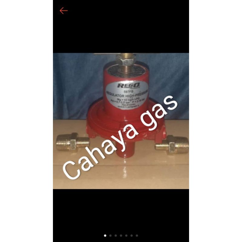 Jual Regulator rego 597fb high presure (20kg/jam) | Shopee Indonesia