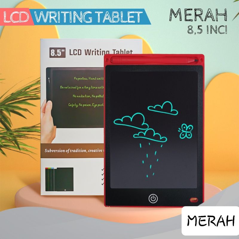 Jual Mainan Papan Tulis Gambar Edukasi 8.5Inci / LED Writing Tablet ...