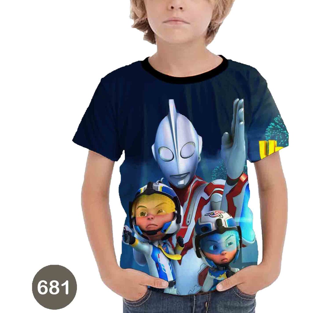 Jual Baju Upin Ipin Episode Ultraman Ribut Baju 3D Kartun TV Serial ...