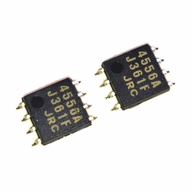 Jual JRC4556 SMD / IC DUAL OP AMP LOW NOISE JRC4556A / JRC 4556 SOP8 | Shopee Indonesia