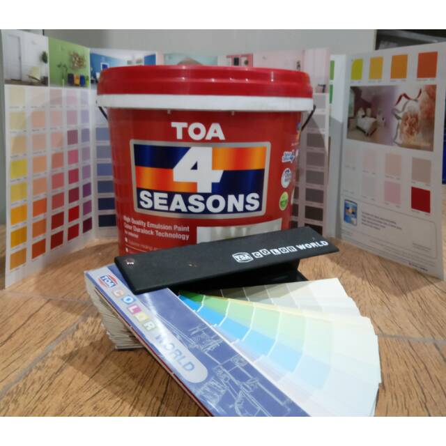 Jual CAT TEMBOK TOA 4 SEASON INTERIOR 25 KG WHITE | Shopee Indonesia