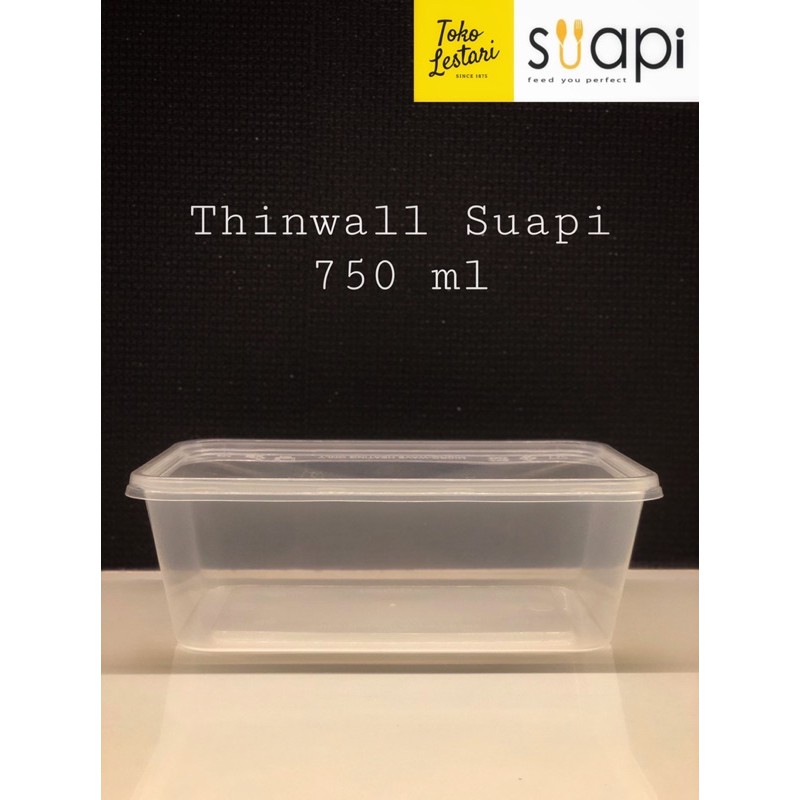 Jual Thinwall Kotak Makan Plastik Food Container Suapi Lunchbox Plastik