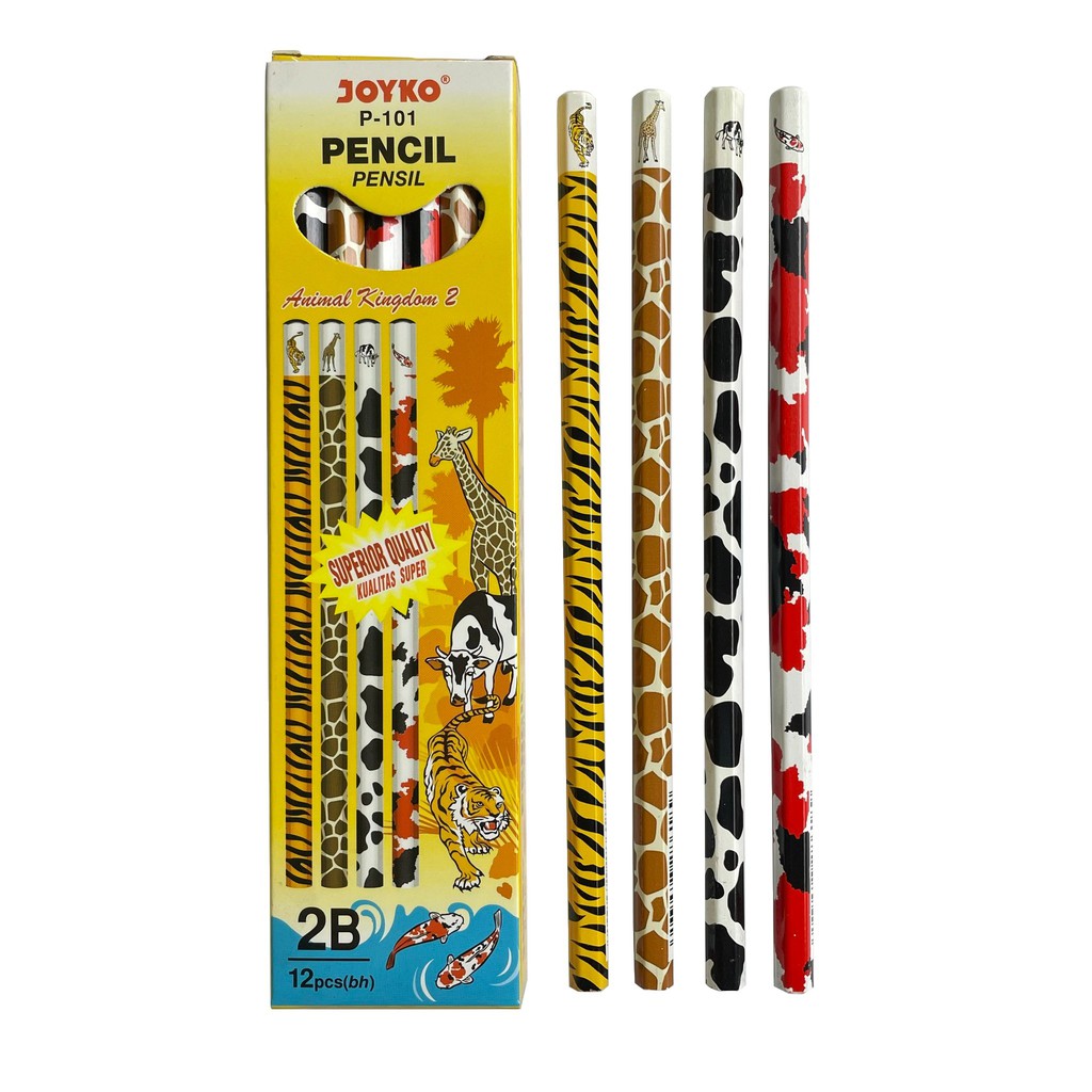 Jual Pensil 2B Joyko P-101 / 1 BOX 12 PCS | Shopee Indonesia