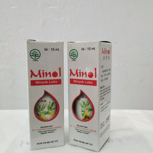 Jual MINOL Minyak Luka 15ML Obat Luka Bakar untuk meringankan bermacam ...