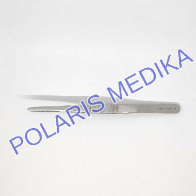 Jual Pinset Anatomis 14 cm (Thumb Forceps /Thumb Dressing) | Shopee ...