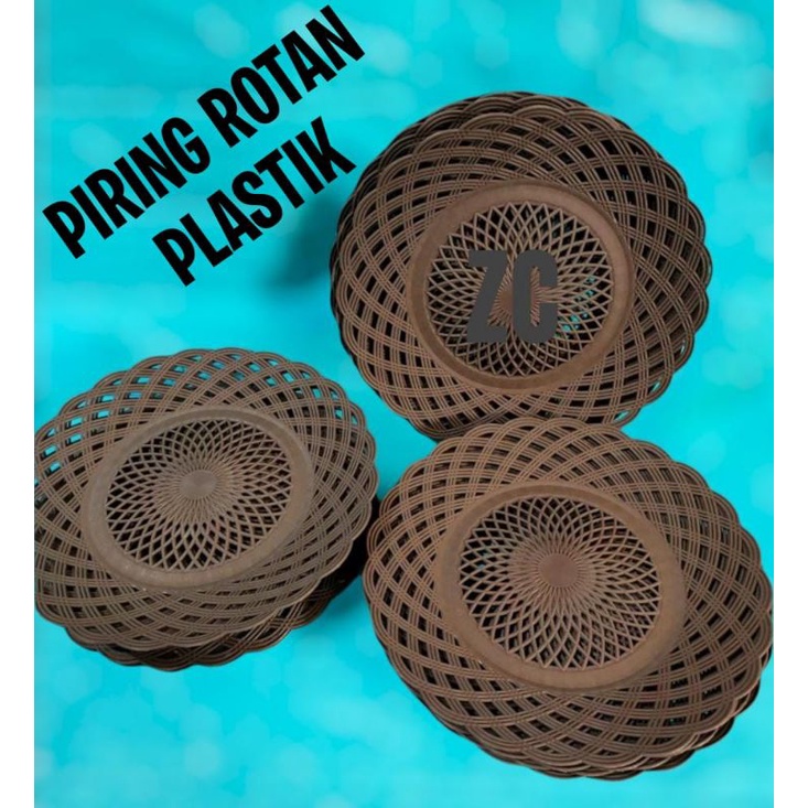 Jual piring rotan plastik | Shopee Indonesia
