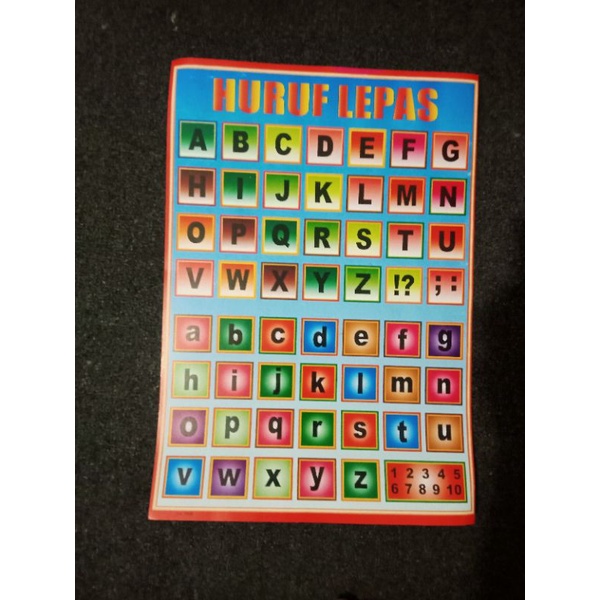 Jual Poster Anak ABC | Shopee Indonesia